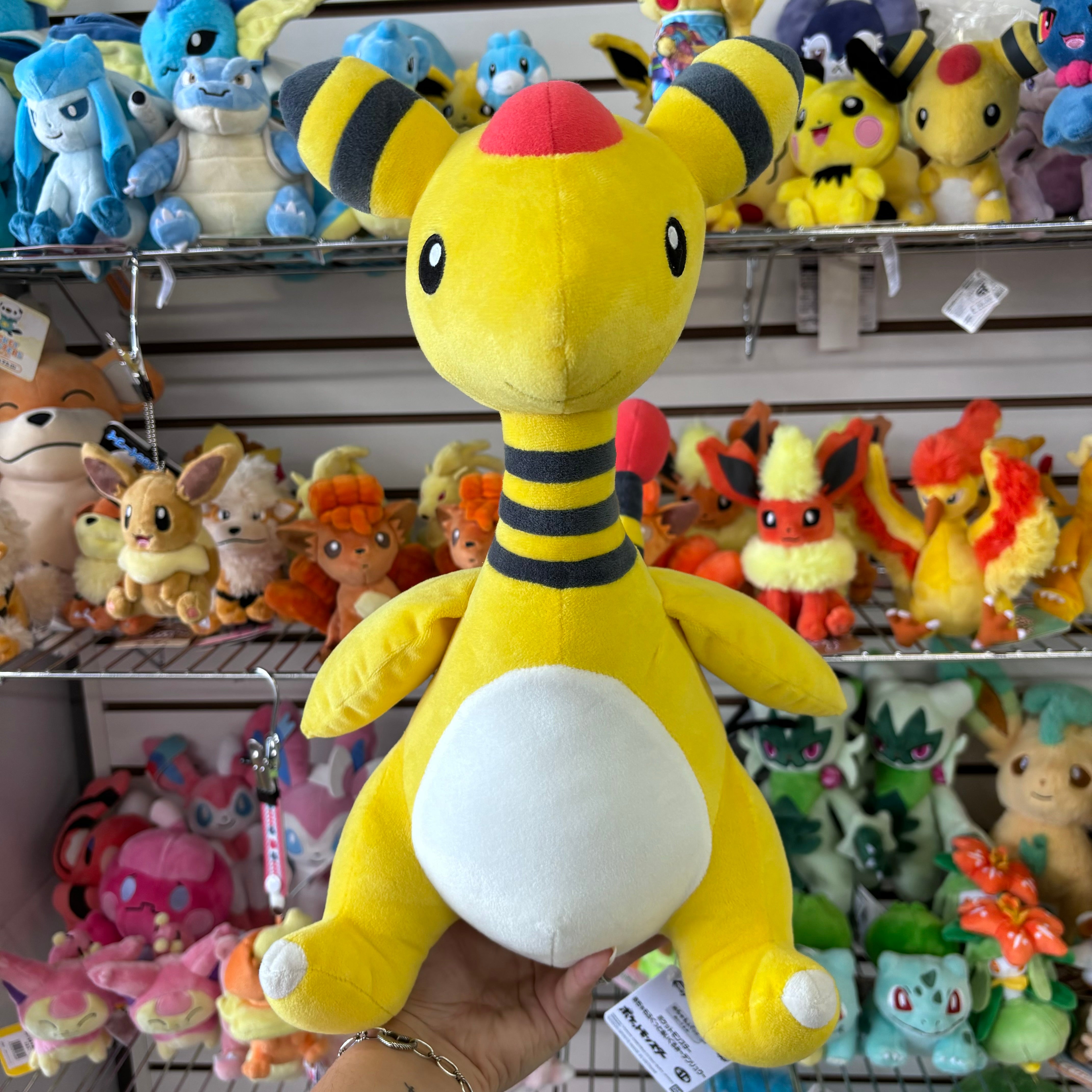 Ampharos Mofugutto L Plush – R.E.V. Collectibles