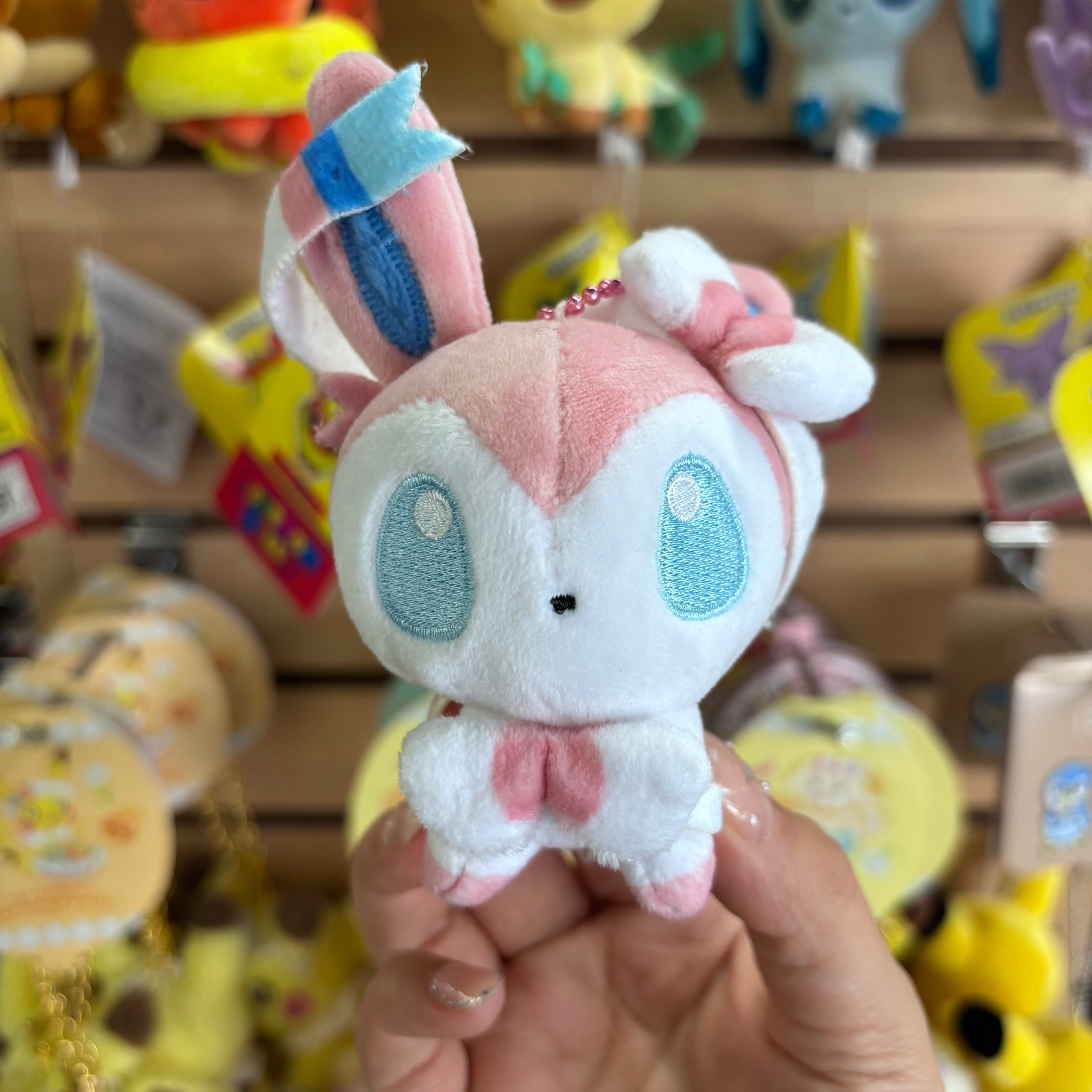 Sylveon Pokedoll Plush Keychain – R.E.V. Boutique