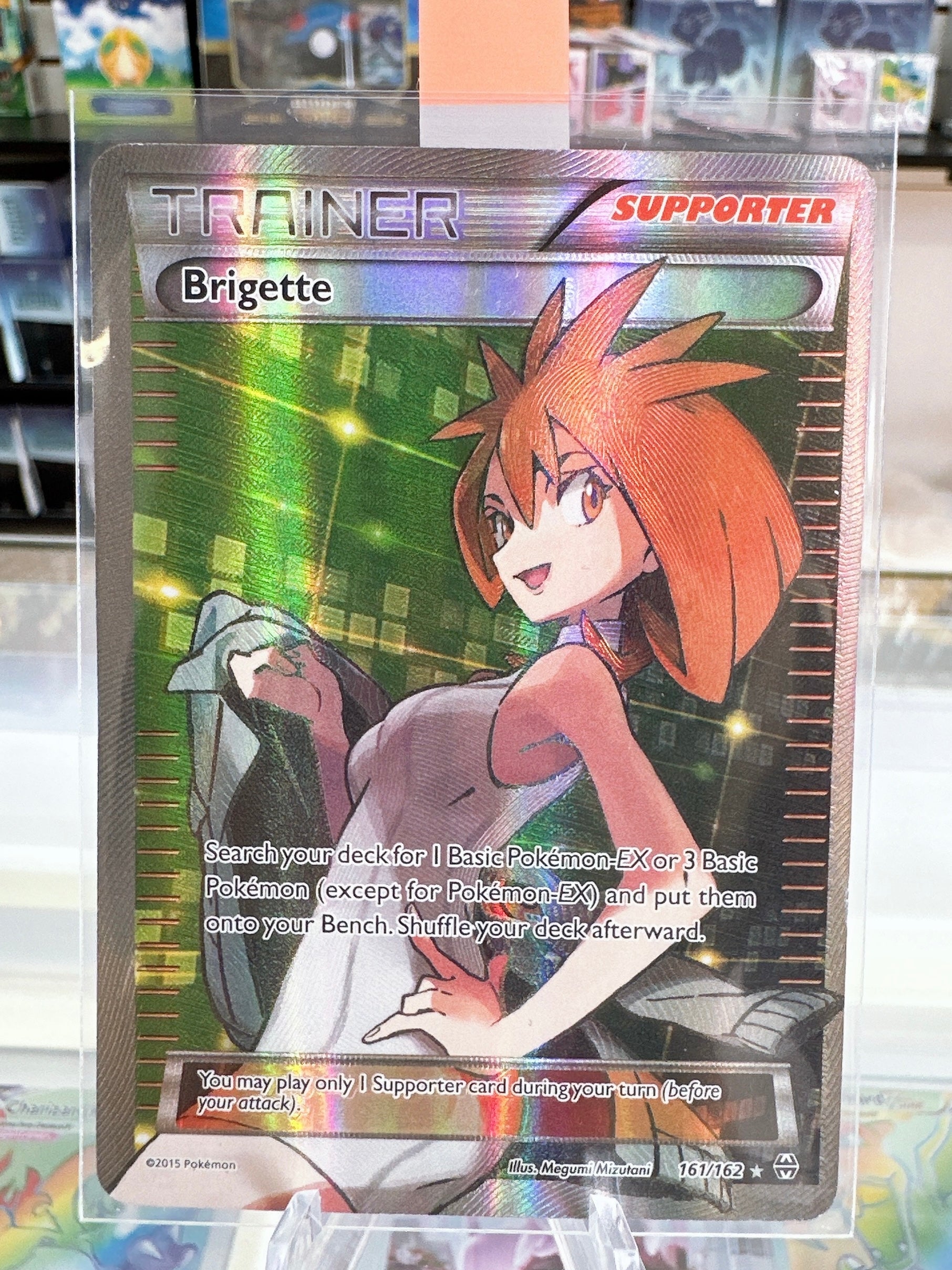 Brigette (Full Art) - XY - BREAKthrough - NM – R.E.V. Collectibles