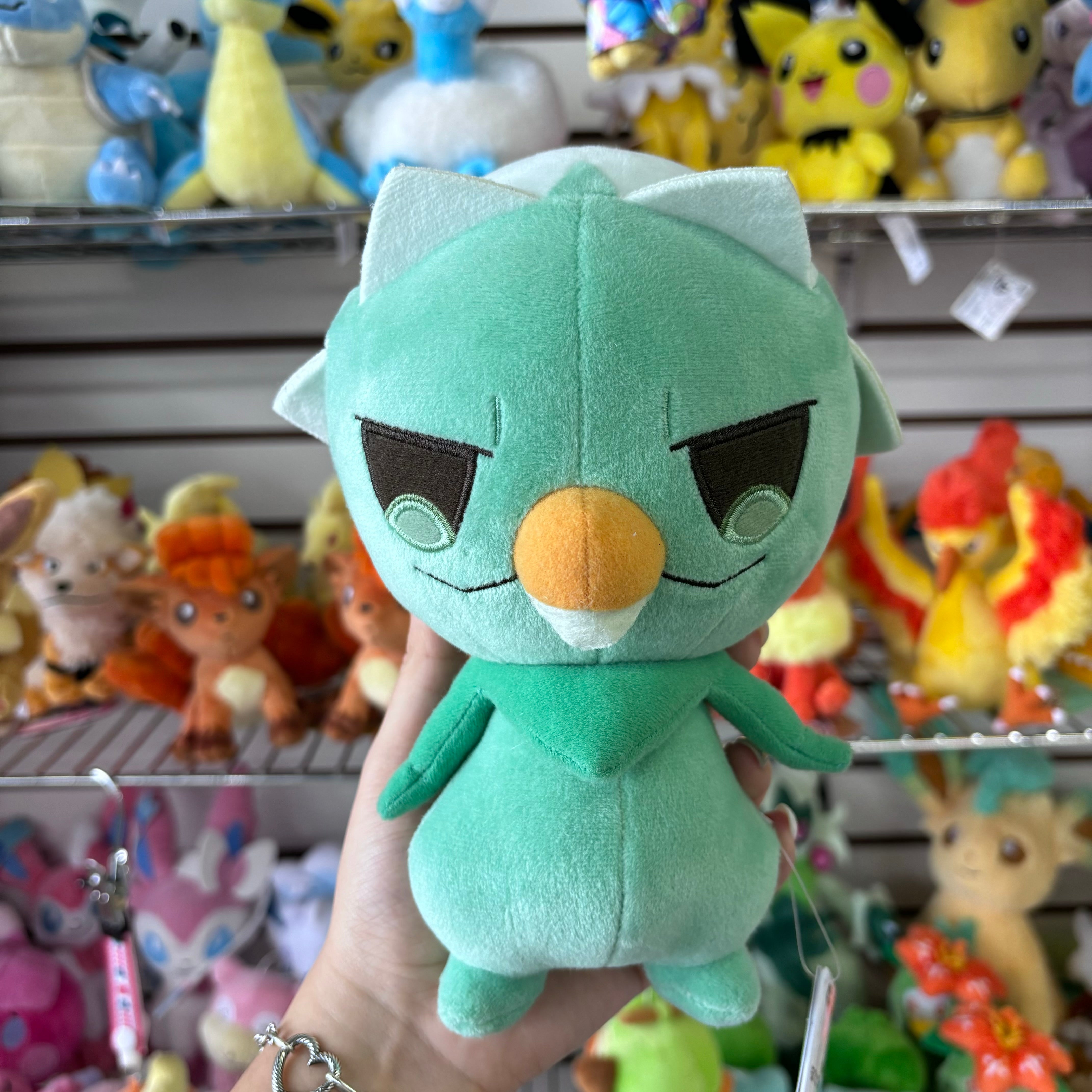 Pokemon Mofugutto Plush Green Capsakid – R.E.V. Collectibles