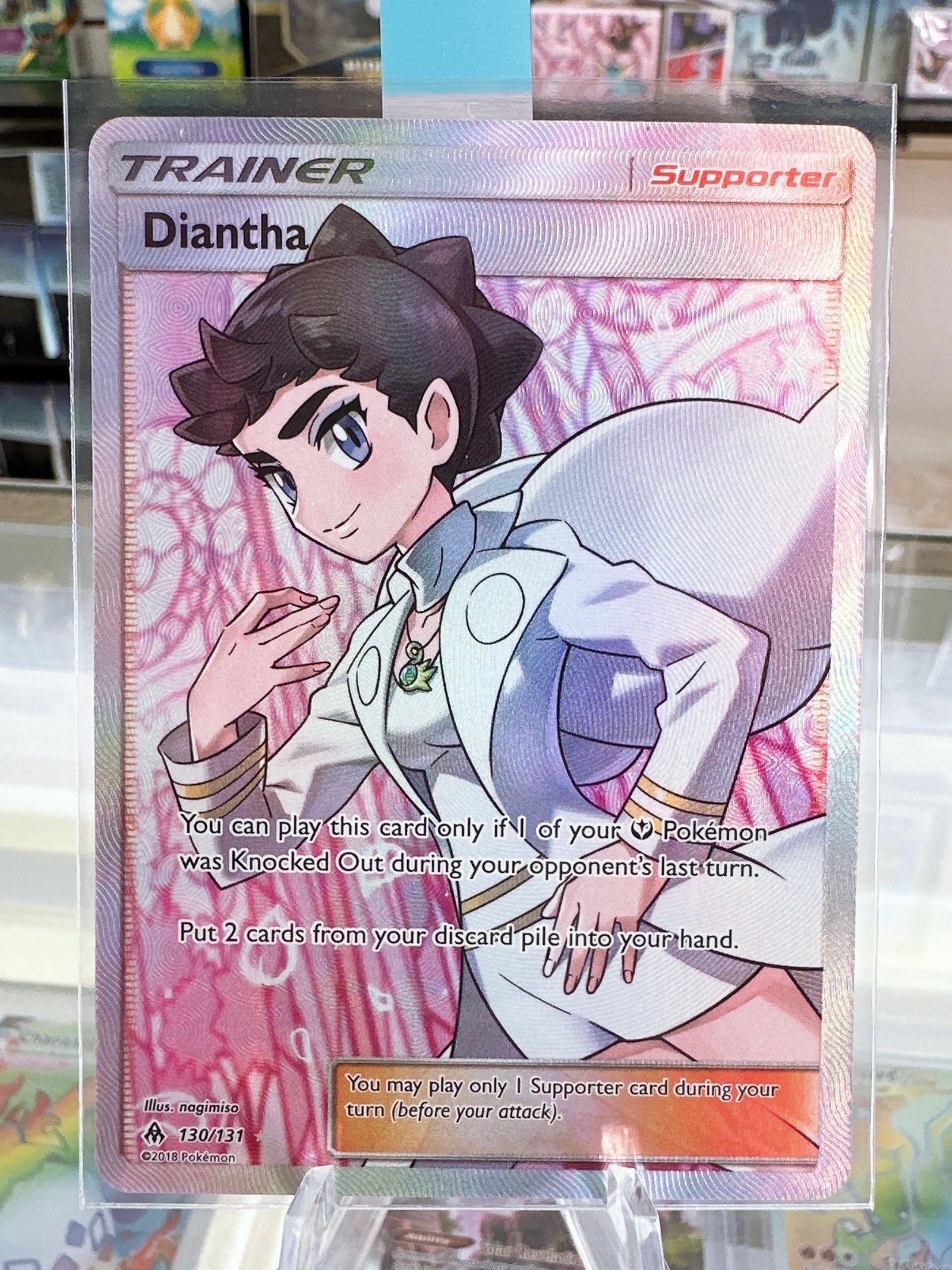 Diantha (Full Art) - SM - Forbidden Light - NM – R.E.V. Collectibles