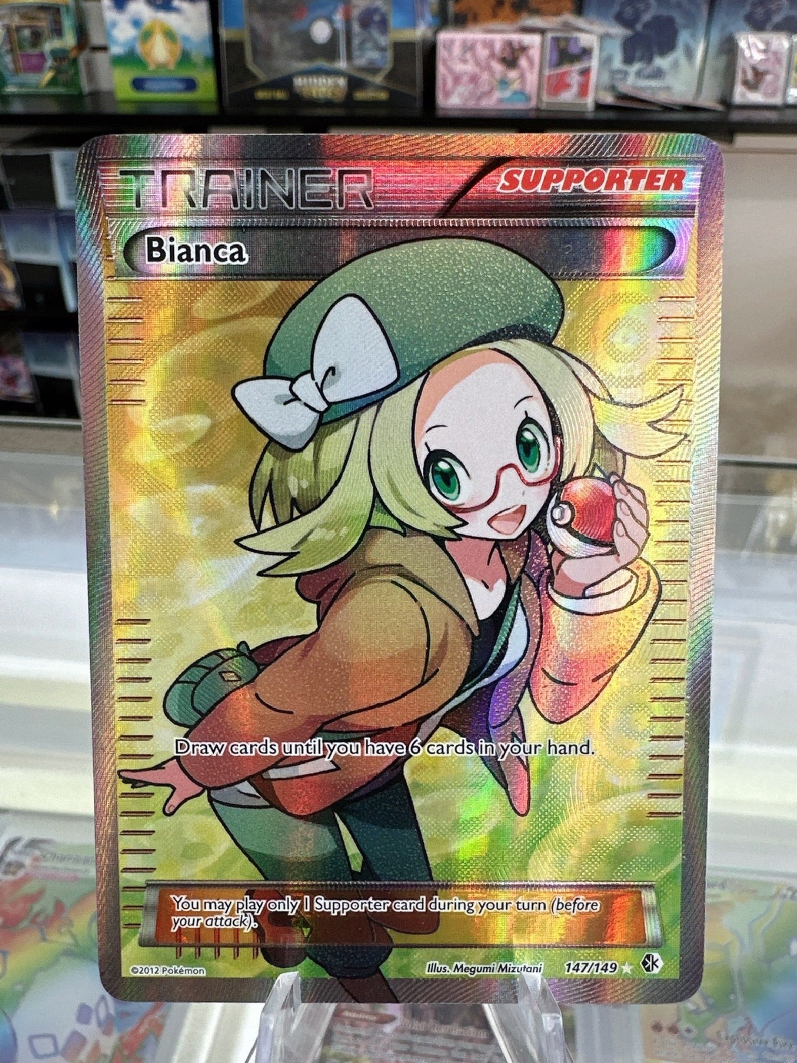 Bianca (Full Art) - BW - Boundaries Crossed - LP – R.E.V. Collectibles