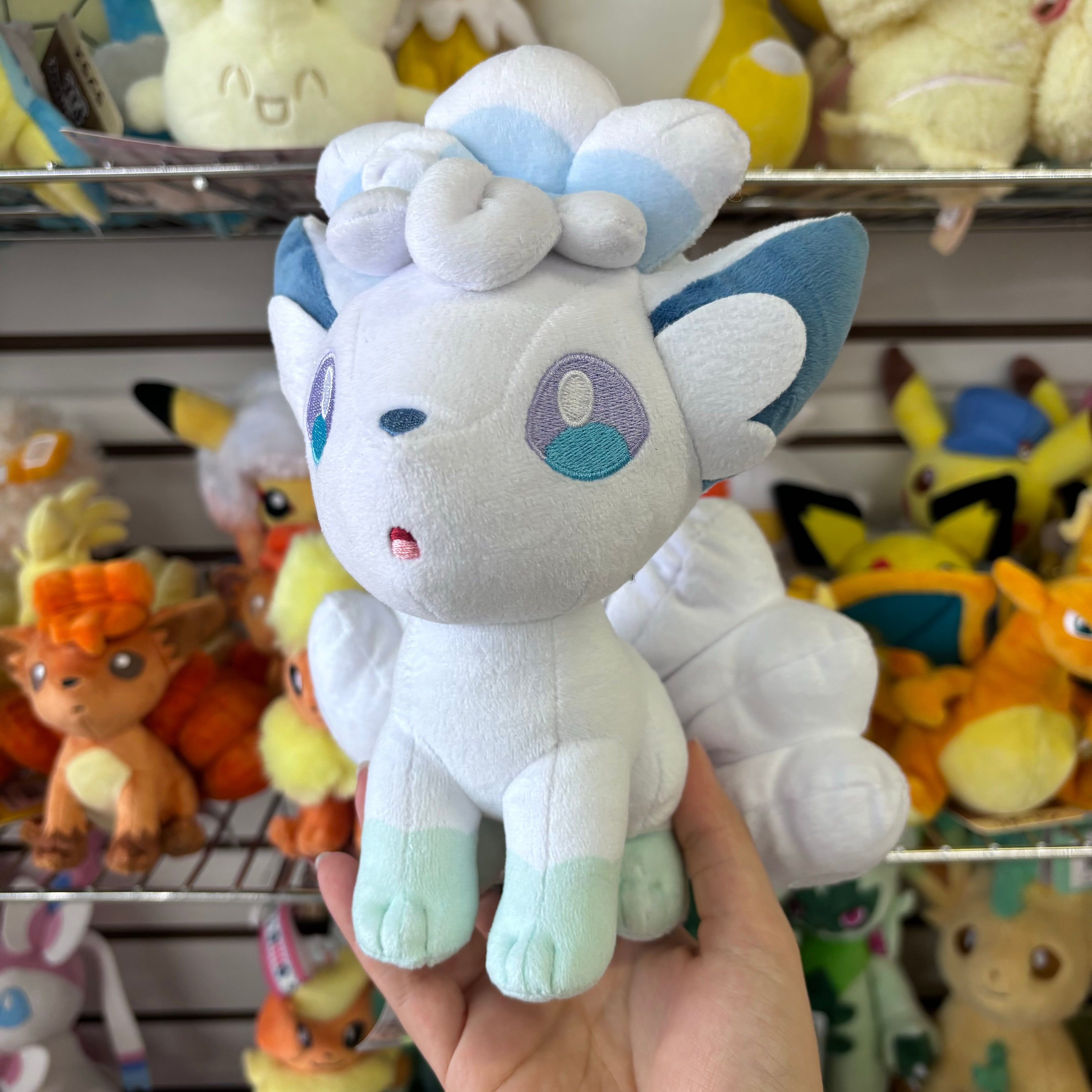 Pokemon Alolan Vulpix Plush Pokemon Center Original – R.E.V. Collectibles