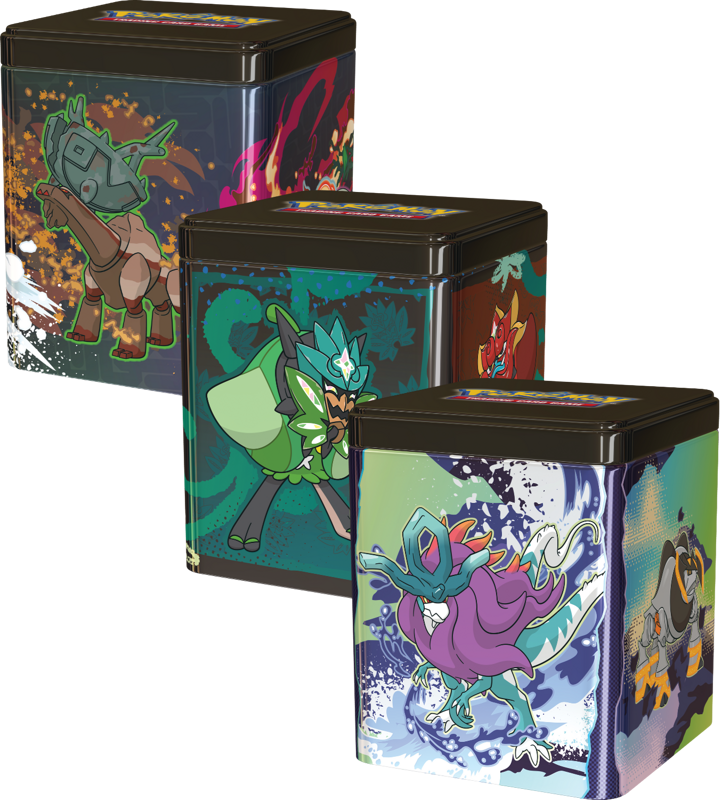 Pokémon TCG: Treasures of Ruin Stacking Tin [Random] – R.E.V. Collectibles
