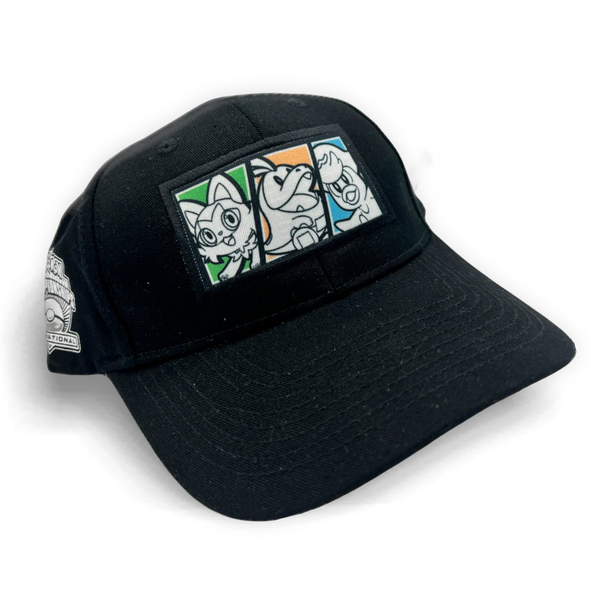Black Curved Bill Hat (Sprigatito, Fuecoco & Quaxly) NAIC 2023 Exclusi ...